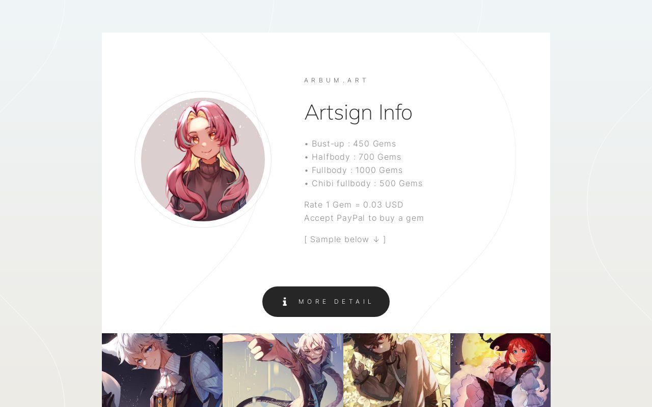 Artsign info